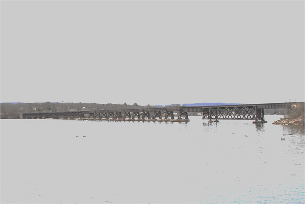 C&NW RR bridge across Wisconsin River at Merrimac | Property Record ...