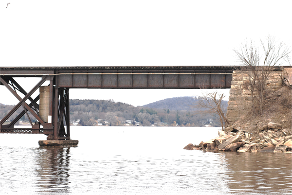 C&NW RR bridge across Wisconsin River at Merrimac | Property Record ...