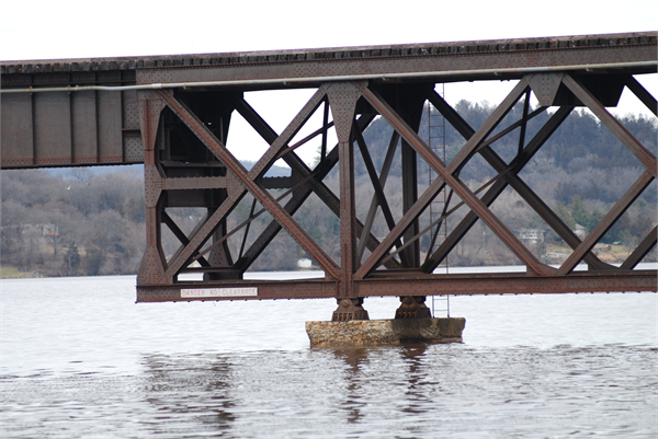C&NW RR bridge across Wisconsin River at Merrimac | Property Record ...