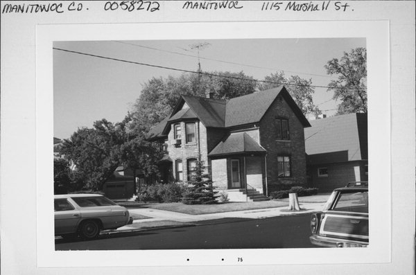 1115 MARSHALL ST | Property Record | Wisconsin Historical Society
