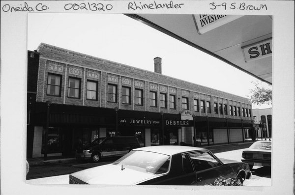 3-9 S BROWN ST | Property Record | Wisconsin Historical Society