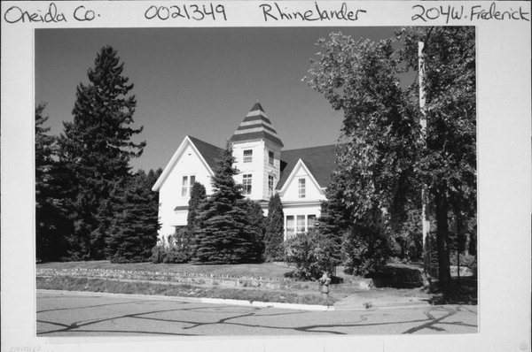 204 W FREDERICK ST | Property Record | Wisconsin Historical Society