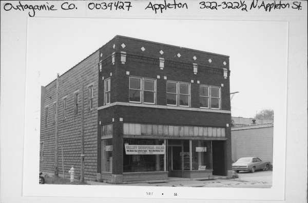 322-322 1/2 N APPLETON ST | Property Record | Wisconsin Historical Society