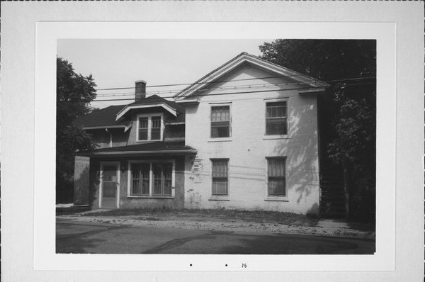 E SIDE OF FRONT ST S OF FOX ST | Property Record | Wisconsin Historical ...