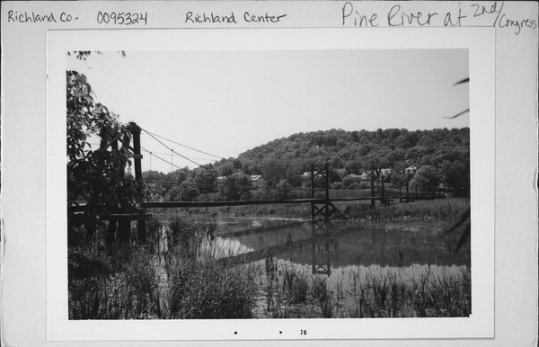 PINE RIVER AT 2ND/CONGRESS | Property Record | Wisconsin Historical Society