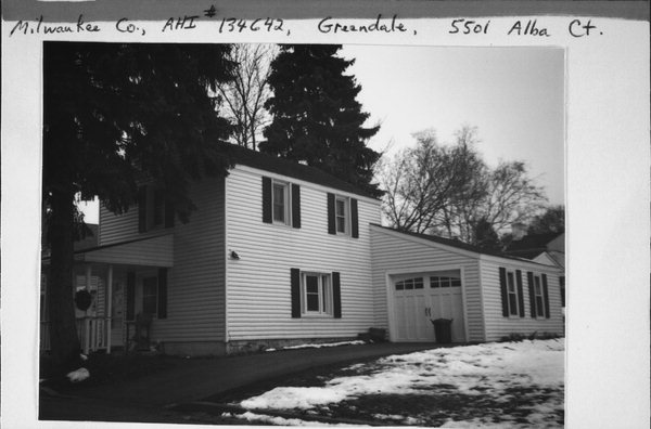 5501 Alba Ct | Property Record | Wisconsin Historical Society