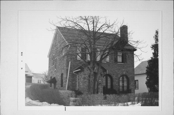 4160 N 39TH ST | Property Record | Wisconsin Historical Society