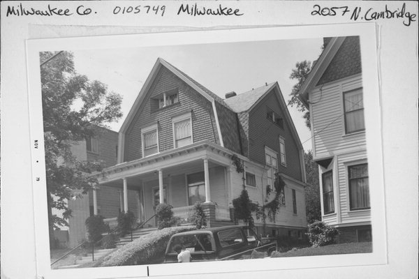2057 N CAMBRIDGE | Property Record | Wisconsin Historical Society