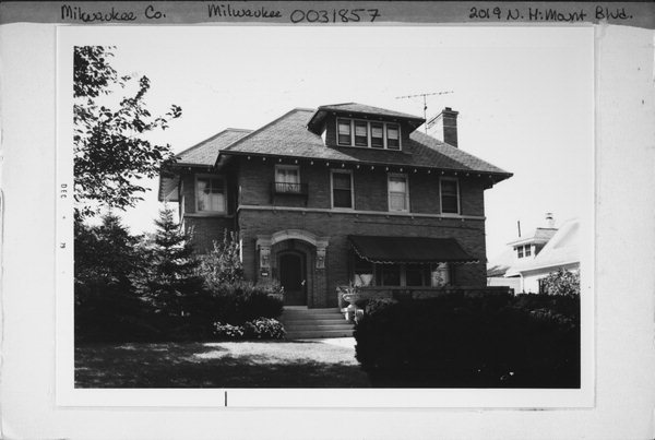 2019 N HI-MOUNT BLVD | Property Record | Wisconsin Historical Society