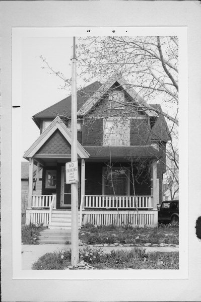 1706 E IRVING | Property Record | Wisconsin Historical Society