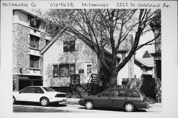 2322 N OAKLAND | Property Record | Wisconsin Historical Society