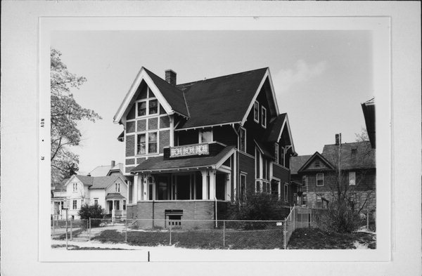 1436 W WRIGHT ST | Property Record | Wisconsin Historical Society