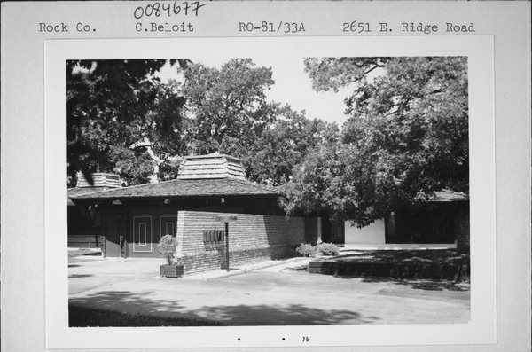 2651 E RIDGE RD | Property Record | Wisconsin Historical Society