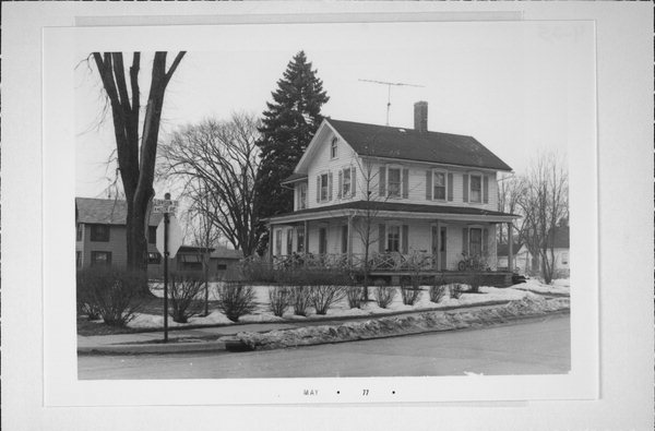 7 DIVISION STREET | Property Record | Wisconsin Historical Society