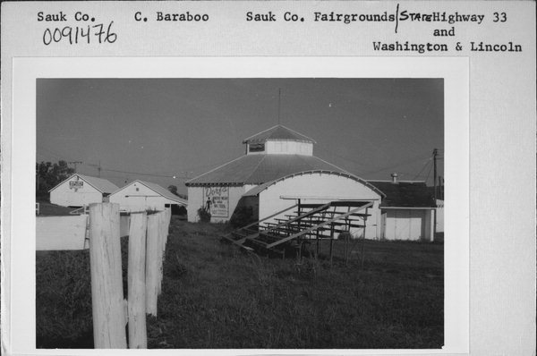 SAUK COUNTY FAIRGROUNDS, HIGHWAY 33 BETWEEN WASHINGTON AND LINCOLN ...