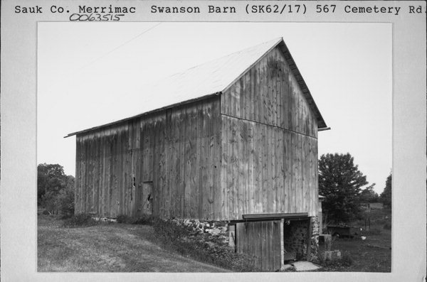 567 CEMETERY RD | Property Record | Wisconsin Historical Society