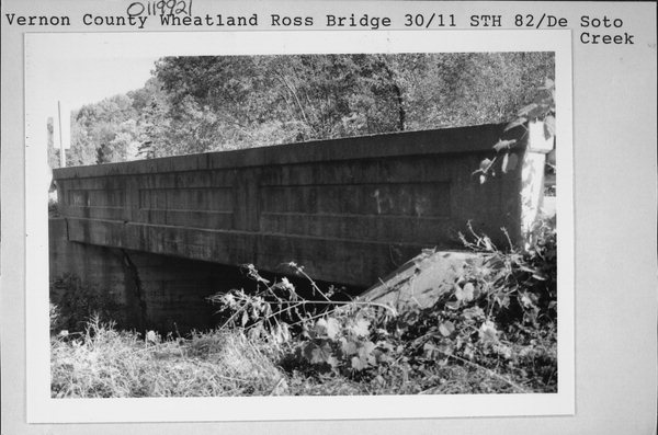 STATE HIGHWAY 82 OVER DESOTO CREEK | Property Record | Wisconsin ...