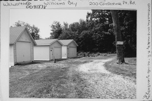 200 CONFERENCE POINT RD | Property Record | Wisconsin Historical Society