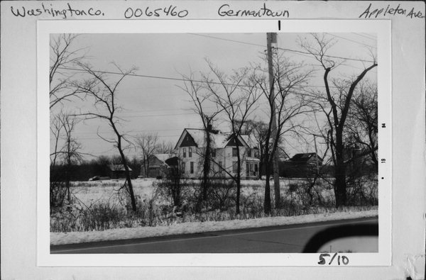 APPLETON AVE | Property Record | Wisconsin Historical Society