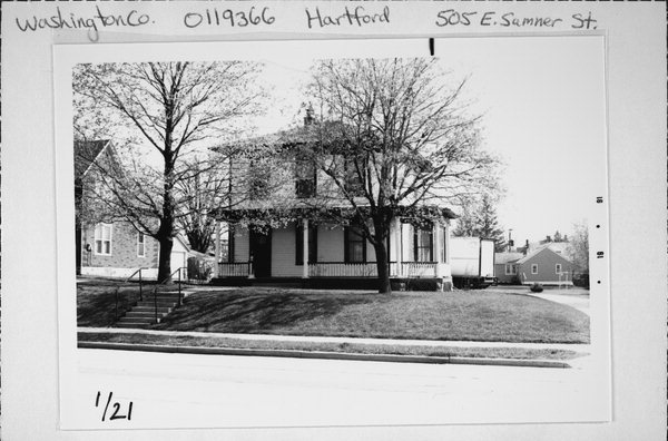 505 E SUMNER ST | Property Record | Wisconsin Historical Society
