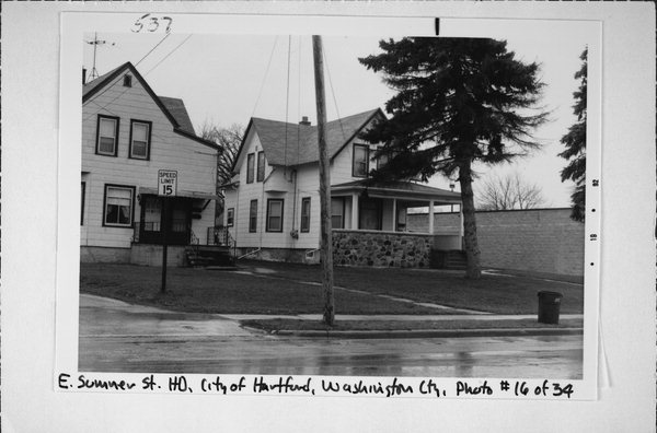 537 E SUMNER ST | Property Record | Wisconsin Historical Society