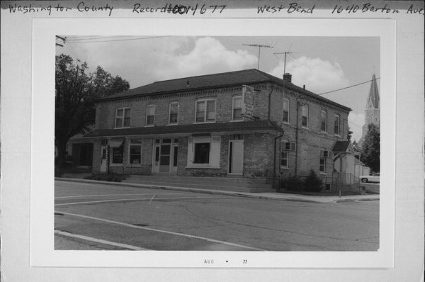 1640 BARTON AVE | Property Record | Wisconsin Historical Society
