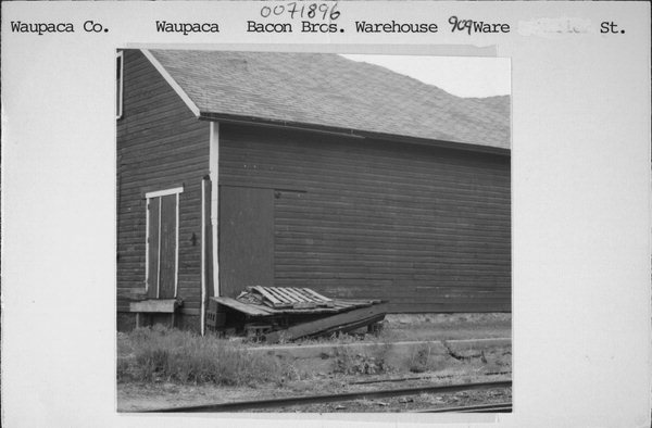 909 WARE ST | Property Record | Wisconsin Historical Society