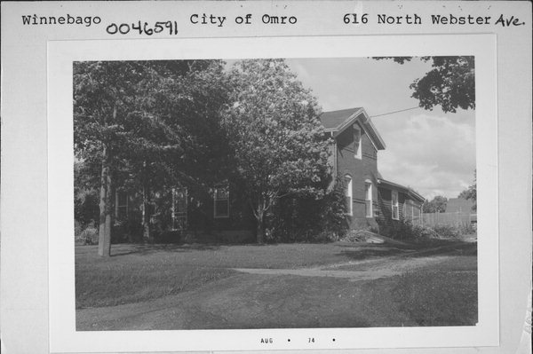 616 N WEBSTER AVE | Property Record | Wisconsin Historical Society