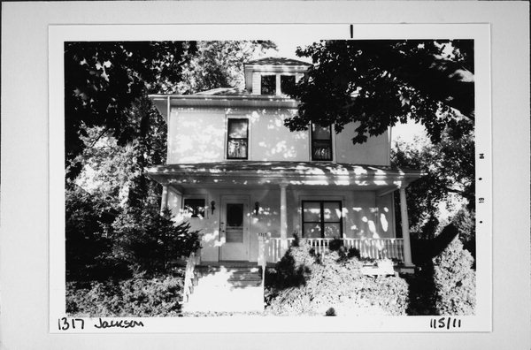 1317 JACKSON | Property Record | Wisconsin Historical Society