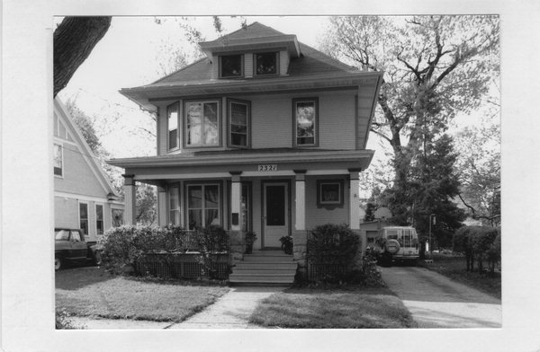 2321 WILLARD AVE | Property Record | Wisconsin Historical Society