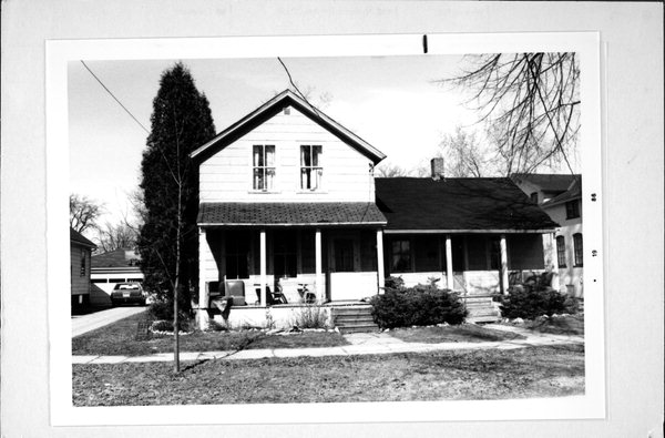 922 DIVISION ST | Property Record | Wisconsin Historical Society