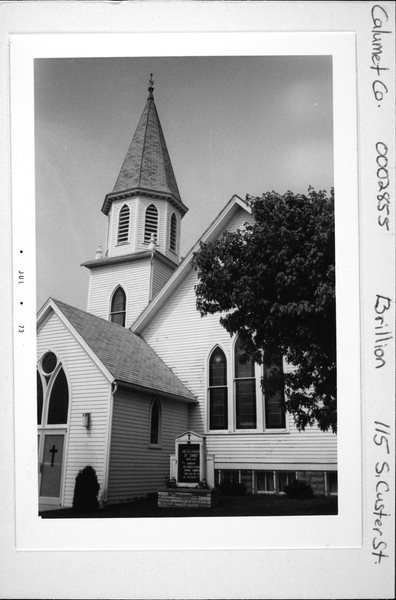 115 S CUSTER ST | Property Record | Wisconsin Historical Society