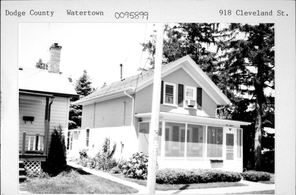 918 CLEVELAND ST | Property Record | Wisconsin Historical Society