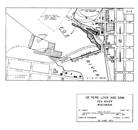 DE PERE LOCK AND DAM | Property Record | Wisconsin Historical Society