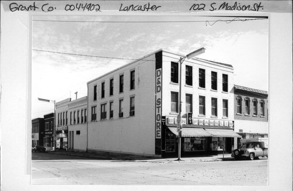 102 S MADISON ST | Property Record | Wisconsin Historical Society