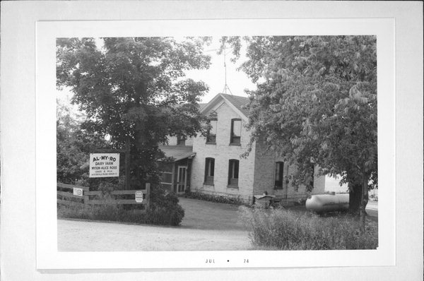 W7845 STATE HIGHWAY 106 | Property Record | Wisconsin Historical Society