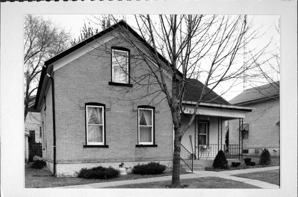 210 COLE ST | Property Record | Wisconsin Historical Society