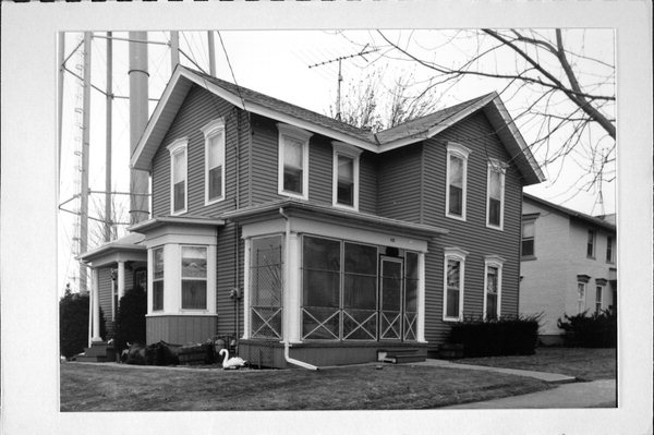 112 N MONTGOMERY ST | Property Record | Wisconsin Historical Society