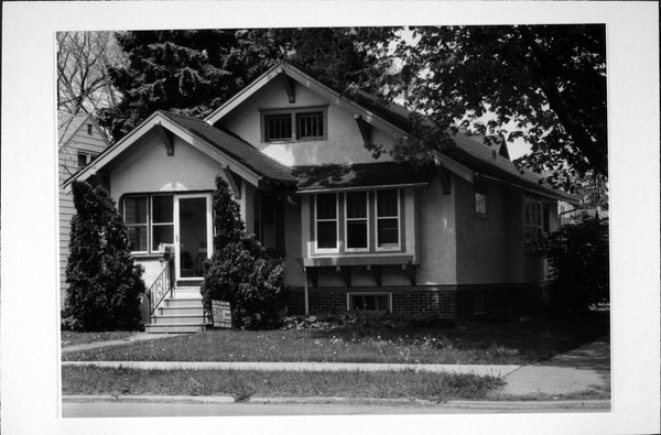 2502 75TH ST | Property Record | Wisconsin Historical Society