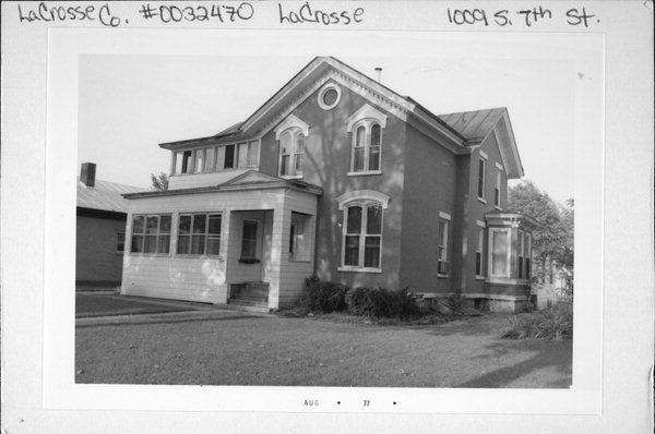 1009 S 7TH ST | Property Record | Wisconsin Historical Society