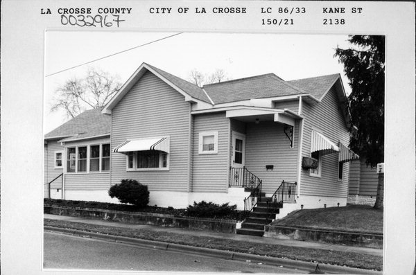 2138 KANE ST | Property Record | Wisconsin Historical Society