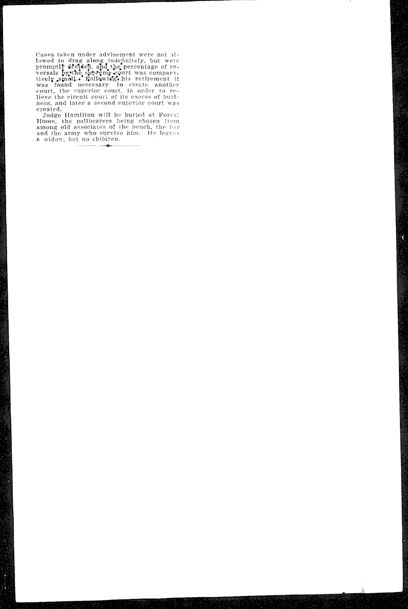 Col. Hamilton dies in Florida | Newspaper Article/Clipping | Wisconsin ...