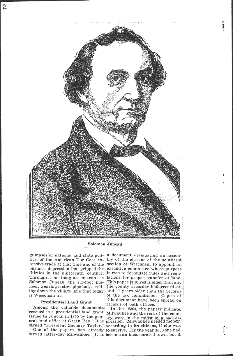 Solomon Juneau letters, lost for 80 years, saved from destruction ...