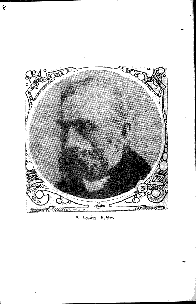 Childhood home of horace rublee in the early days of Sheboygan County ...