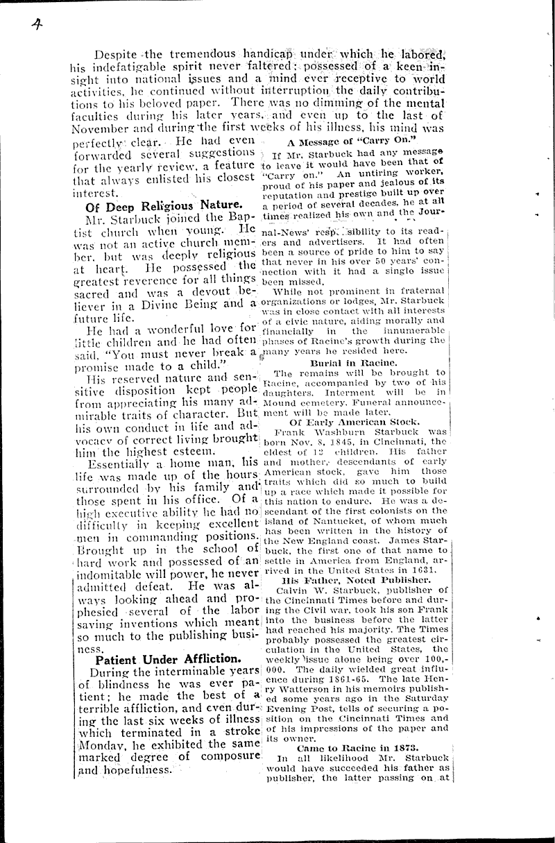 Long and honorable career in the newspaper world | Newspaper Article ...