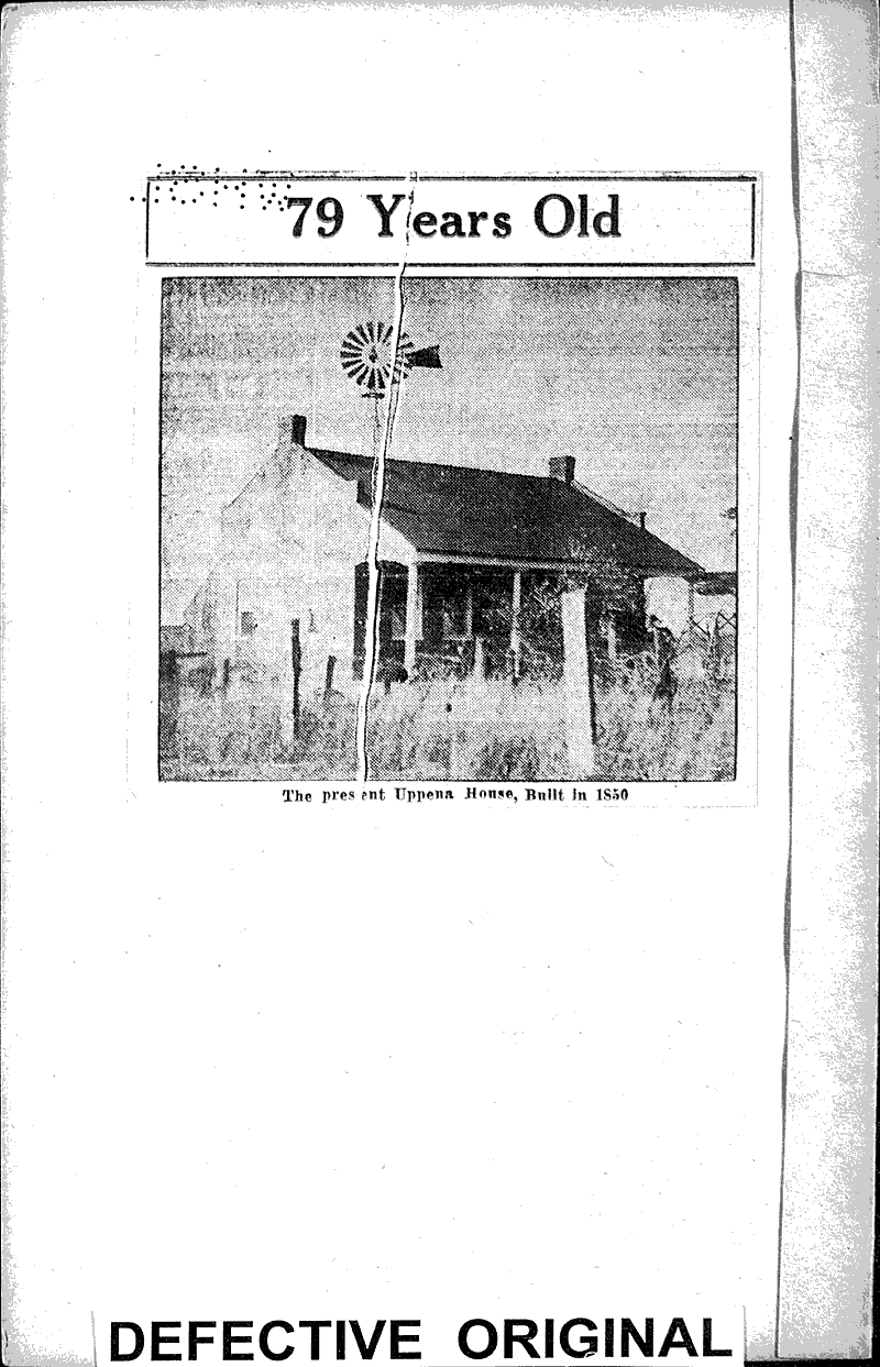 Uppena family lives on farm 100 years | Newspaper Article/Clipping ...