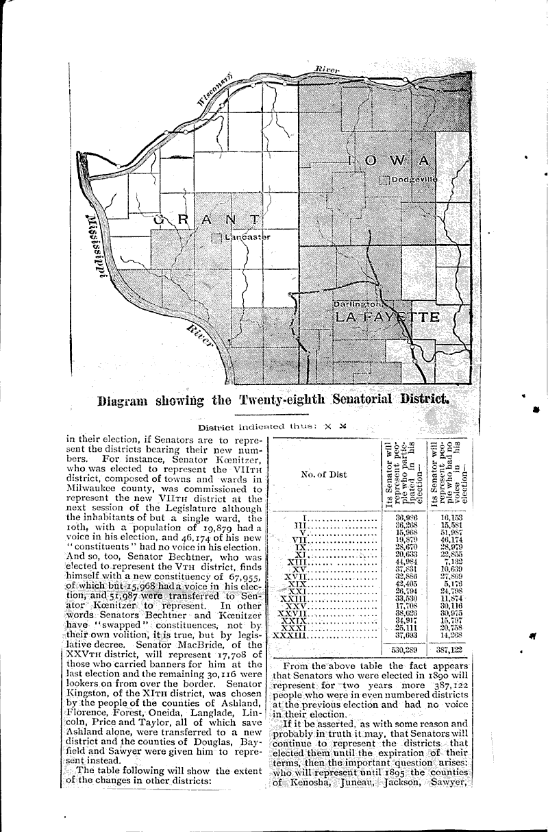 The science of gerrymandering | Newspaper Article/Clipping | Wisconsin ...