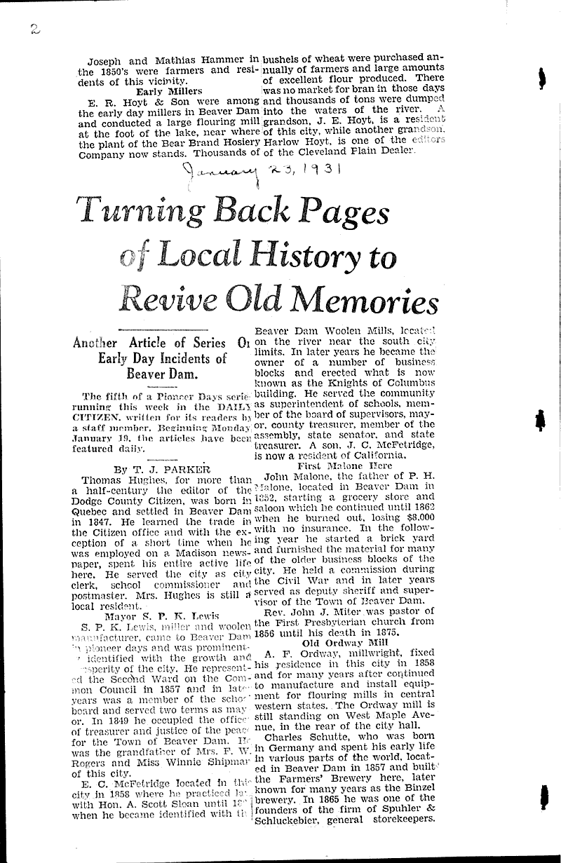 Turning back pages of local history to revive old memories | Newspaper ...