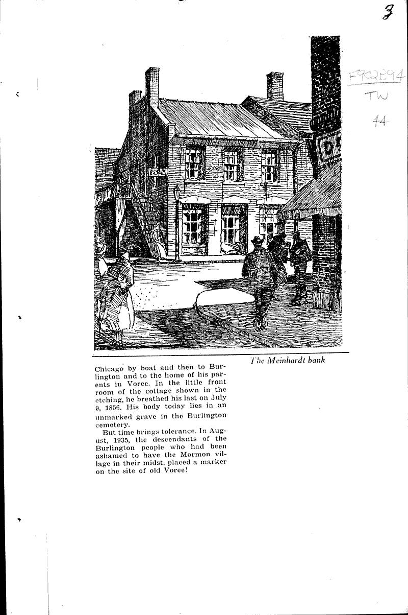 Two landmarks of early day Wisconsin | Newspaper Article/Clipping ...