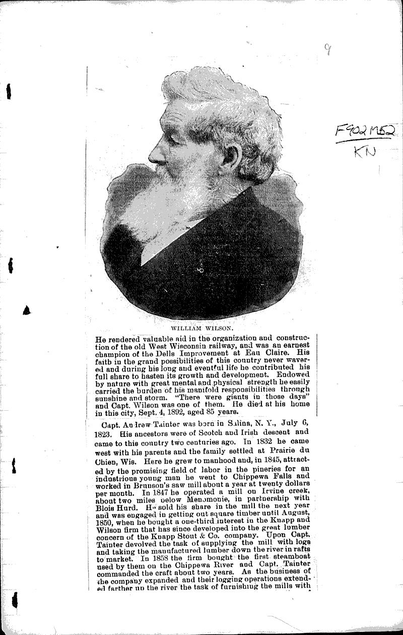 After Fifty Years Newspaper Article Clipping Wisconsin Historical